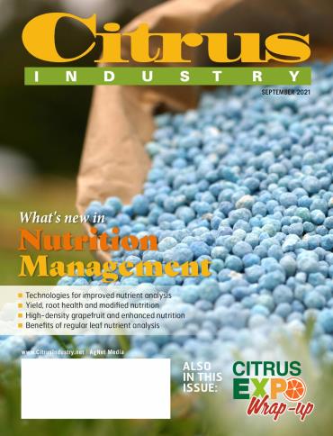 Citrus Industry Magazine Magazine September 2021